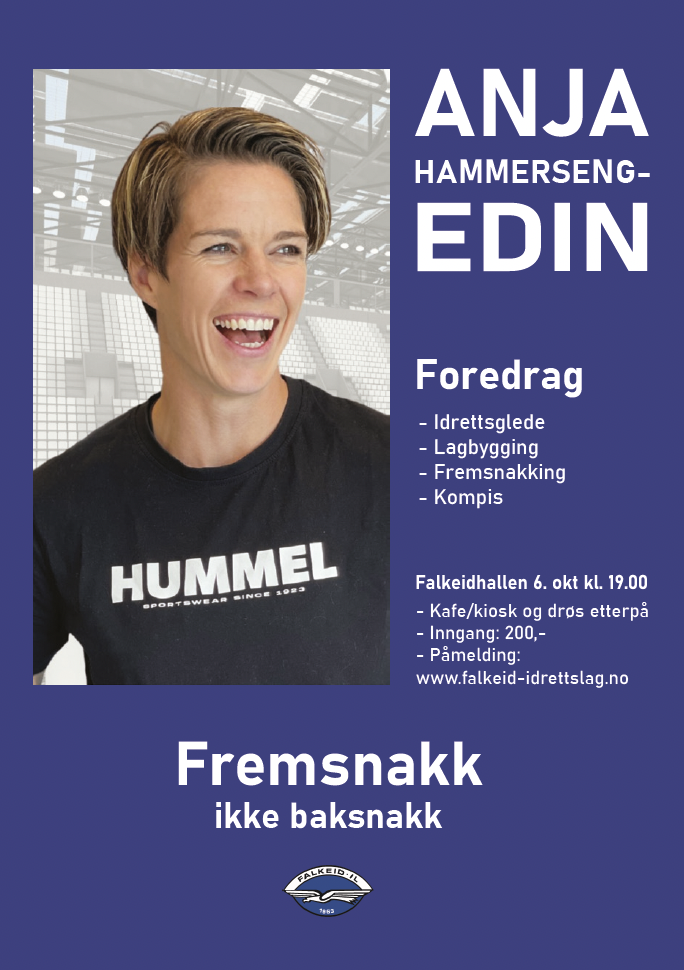 Anja Edin Hammerseng - foredrag – Tysvær Bygdeblad