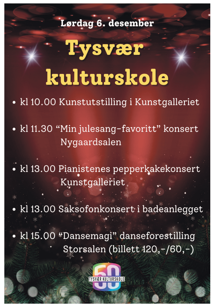 Tysvær kulturskole - arrangement – Tysvær Bygdeblad